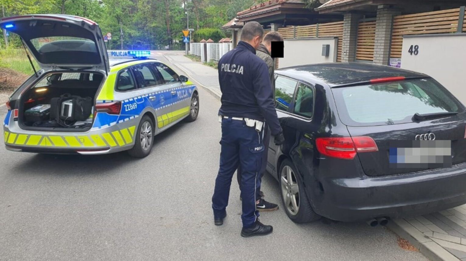 Uciekał, bo bał się, że ma w organizmie alkohol. Nie miał